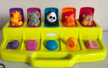 Playskool Busy Poppin Pals 1995 Playskool Busy Poppin Pals Retailer